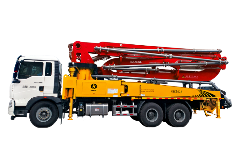 Pumpcrete Truck With Various Boom Length As Options - HAMAC
